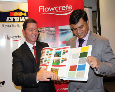 Flowcrete Logo Flowcrete Africa Lights The Way With Glowing Resin